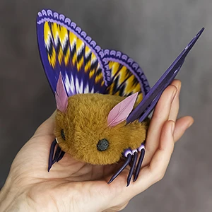 Moth Dolls - Unique Handcrafted Gifts - Cute Plush Insect Figurines