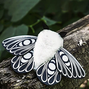 Moth Dolls - Unique Handcrafted Gifts - Cute Plush Insect Figurines